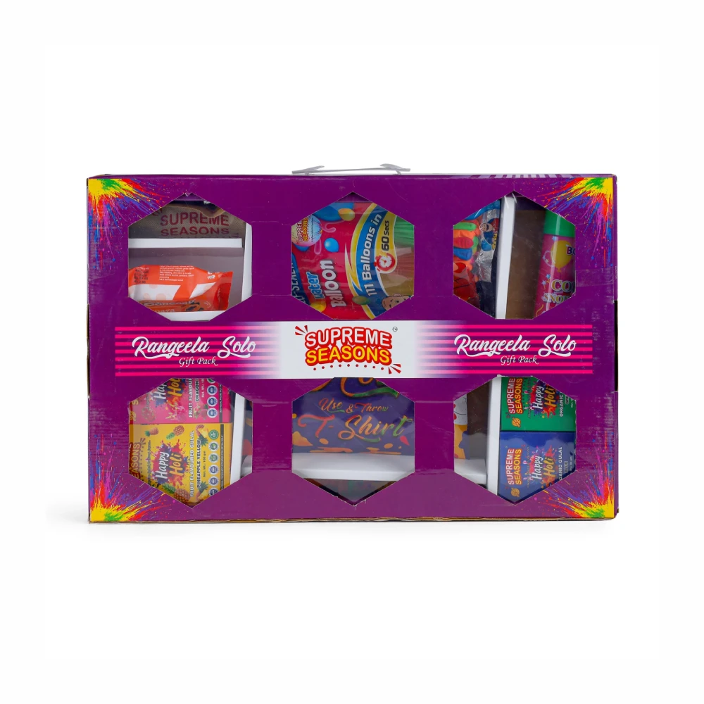 Holi Rangeela Solo Gift Pack – Supreme Seasons